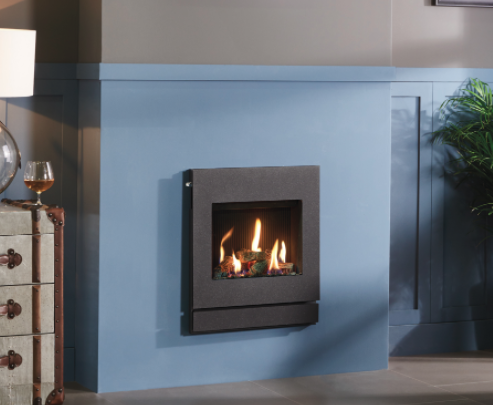 Gazco Logic Designio2 Steel Inset Gas Fire - Zigis Fireplaces