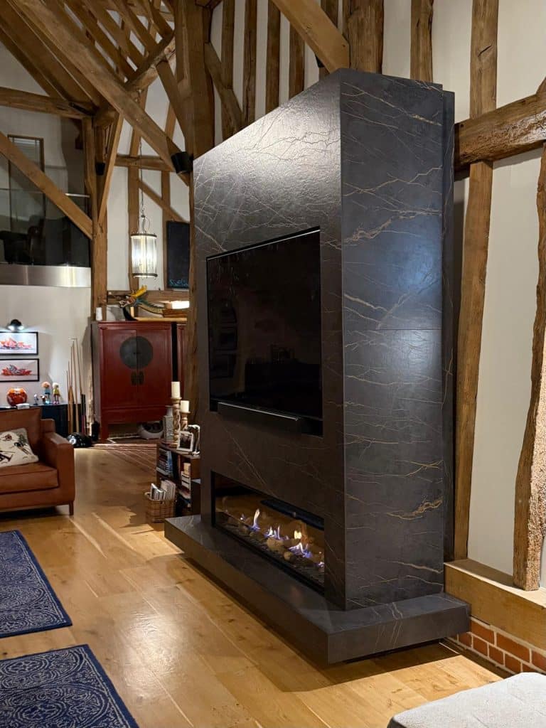 Bell Fireplace Installation - Zigis Fireplaces