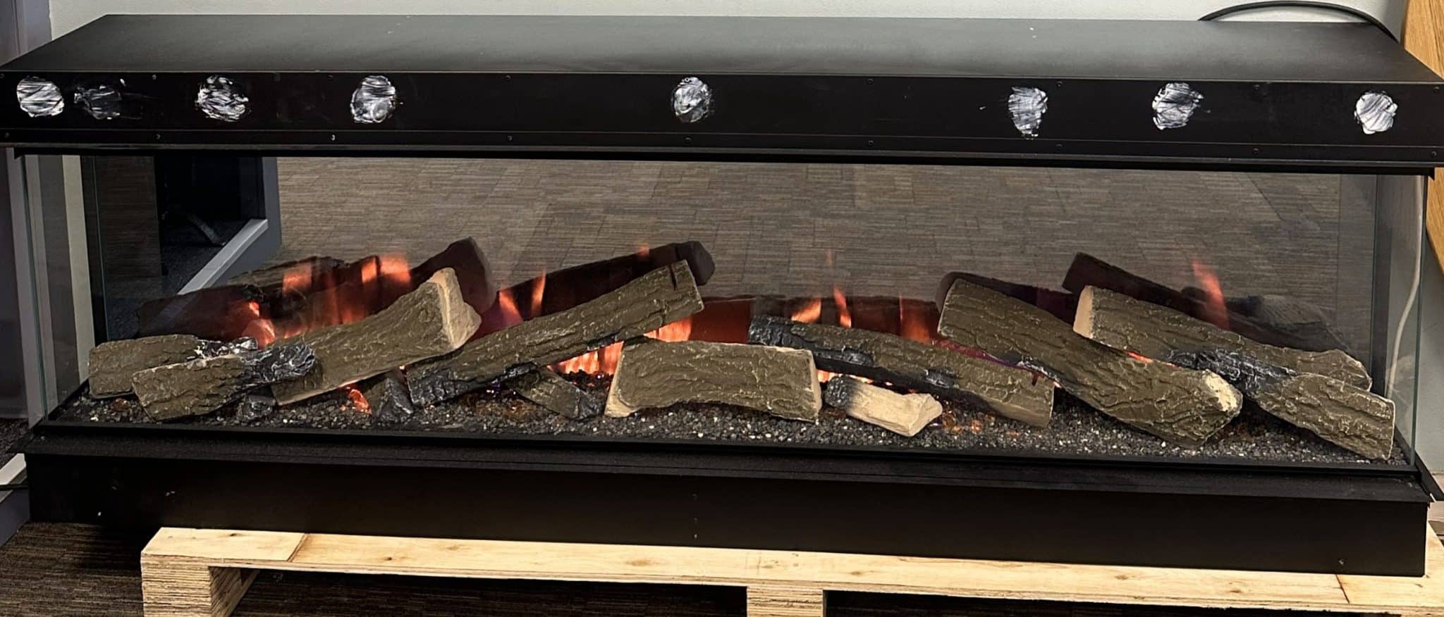 Evonics Halo 1500 Electric Fire (Cambridge Showroom) - Zigis Fireplaces